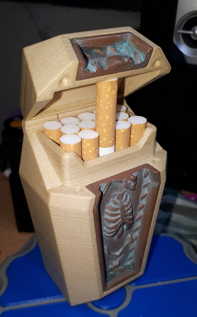 cigarette case coffin by buho29 | Download free STL model | Printables.com