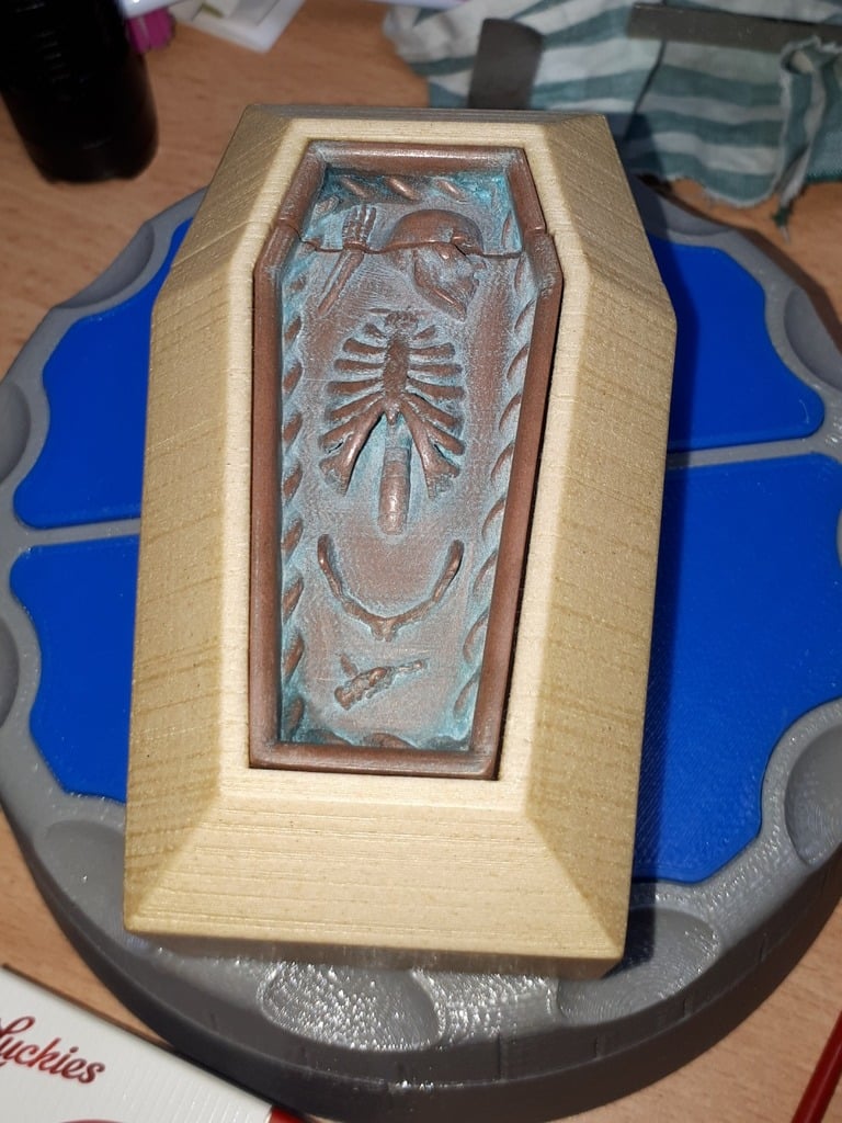cigarette case coffin by buho29 | Download free STL model | Printables.com