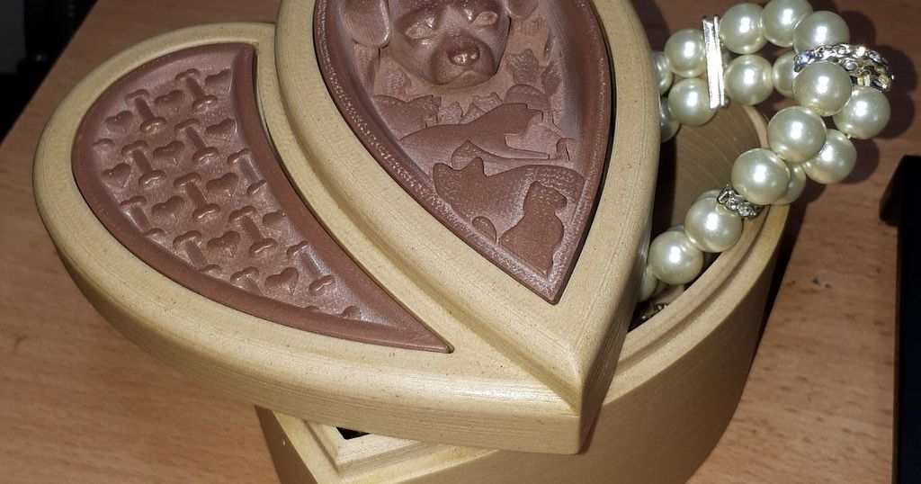 jewelry box dog by buho29 | Download free STL model | Printables.com