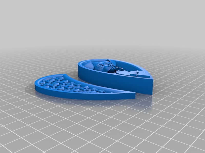 jewelry box dog by buho29 | Download free STL model | Printables.com