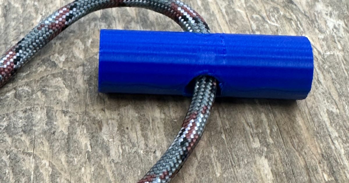 Paracord Toggle by 460outdoorTig | Download free STL model | Printables.com