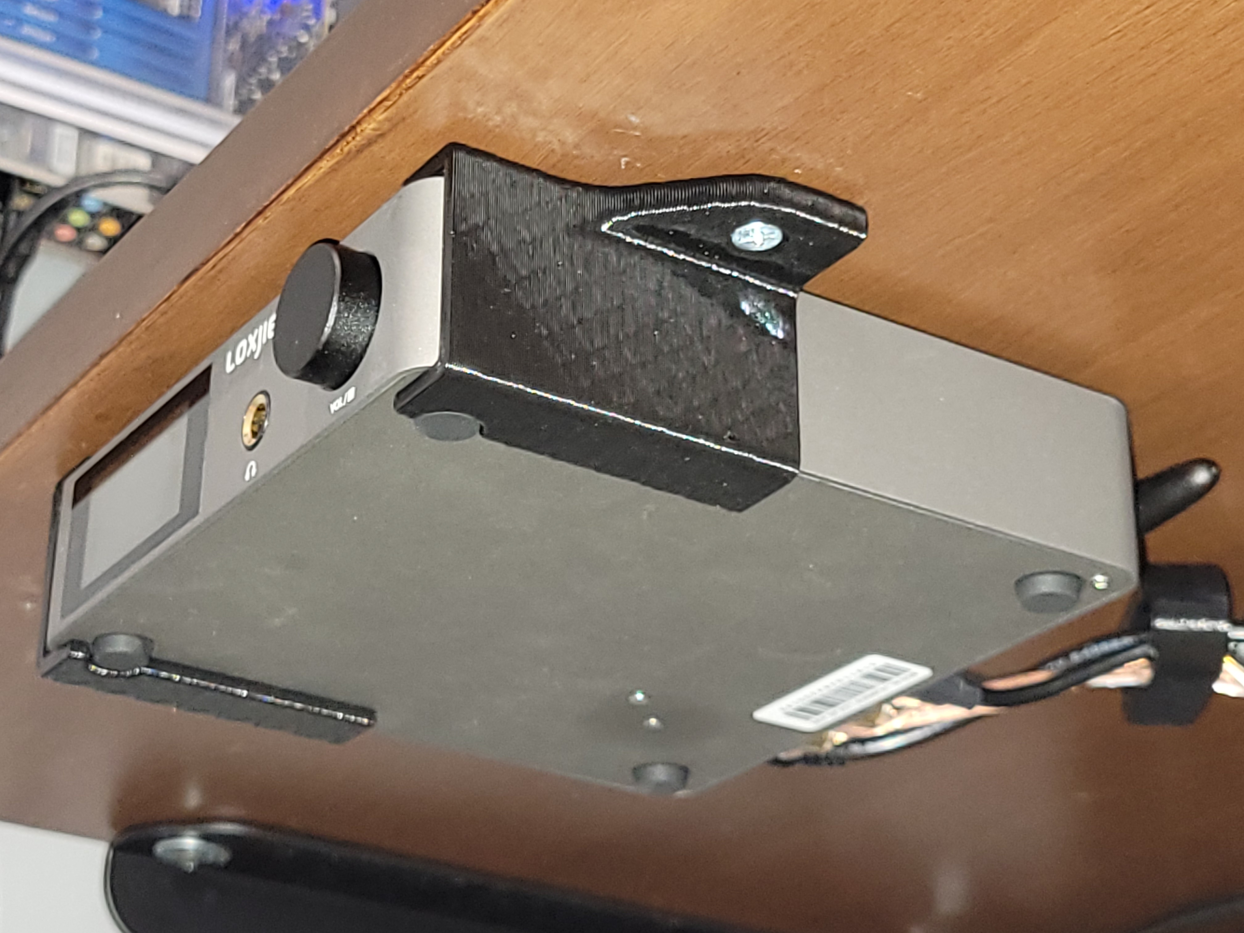 Under Desk Mounting Brackets for Loxjie A30 by edmomot | Download free ...