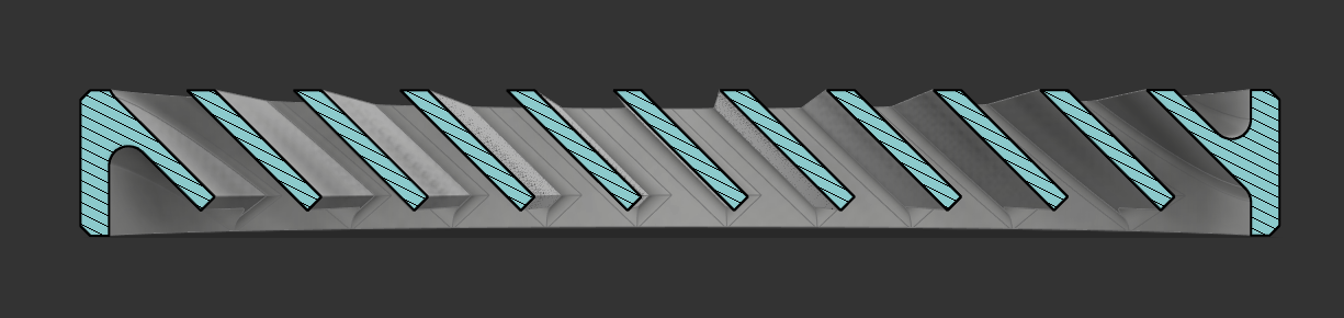 Circular Round Air Grille Vent Gable different sizes 45 angle by Drak ...