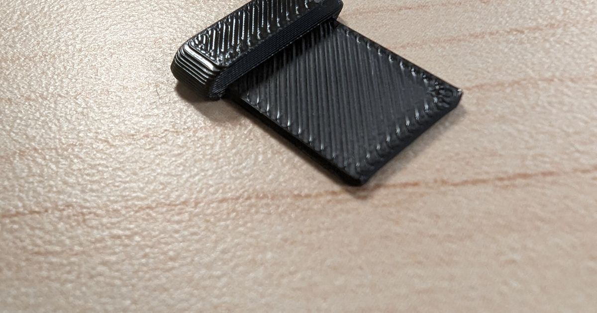 Micro SIM Card Cover by linxawakening | Download free STL model ...