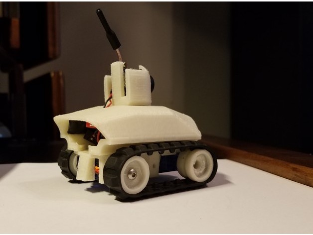Tiny Servo Driven FPV RC Tank - Tiny Trak by M Reynolds | Download free ...