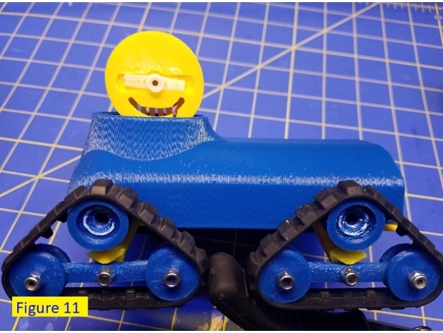 Tiny Turret Quad Track Tiny Servo Driven Fpv Rc Tank Tiny Trak By M