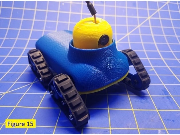 Tiny Turret Quad Track - Tiny Servo Driven FPV RC Tank - Tiny Trak by M ...