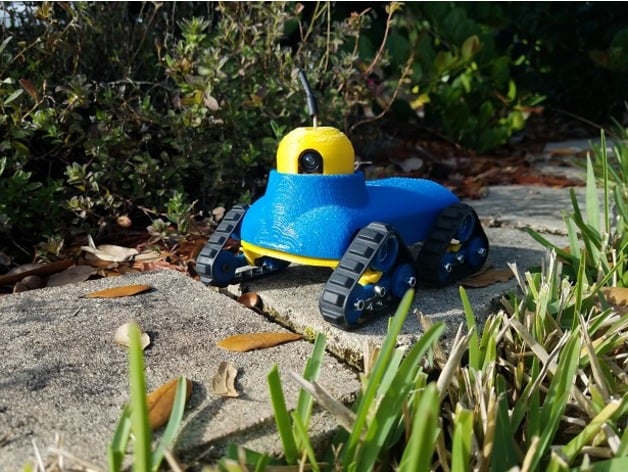 Tiny Turret Quad Track Tiny Servo Driven Fpv Rc Tank Tiny Trak By M