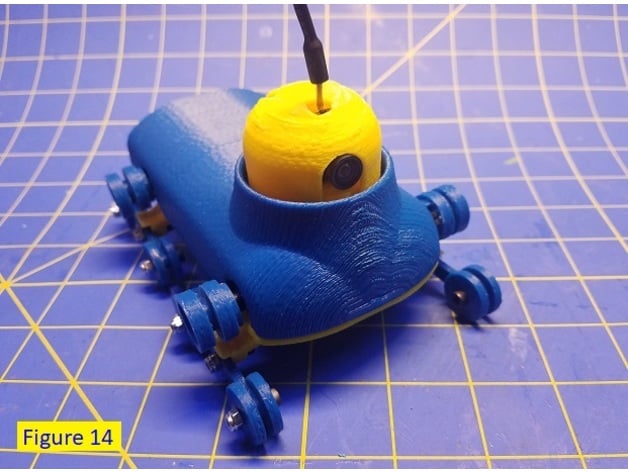 Tiny Turret Quad Track - Tiny Servo Driven FPV RC Tank - Tiny Trak by M ...