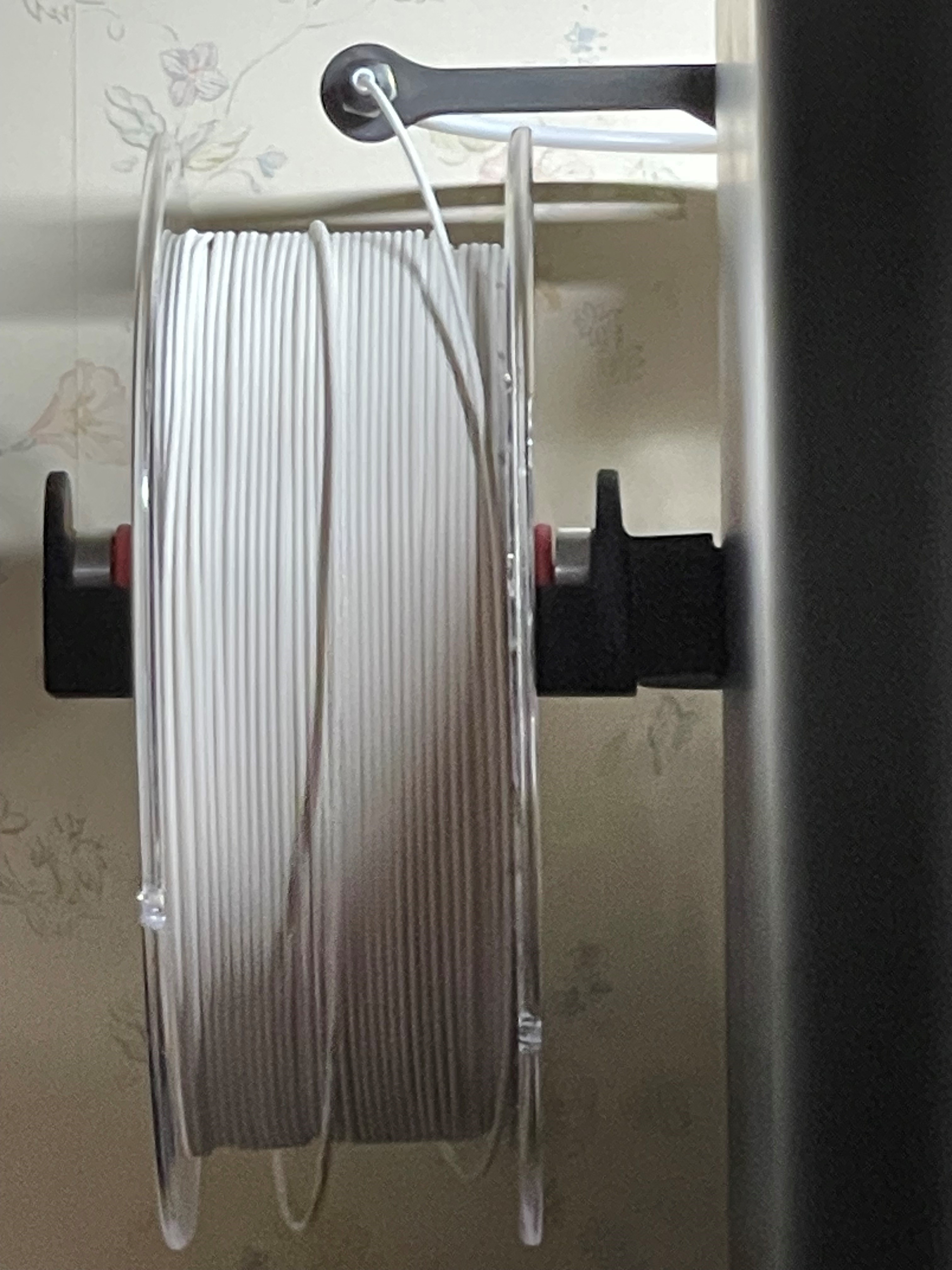 Levelled Bambu X1C / P1S side mount spool holder by iankb | Download ... Levelled Bambu X1C / P1S side mount spool holder by iankb | Download ...