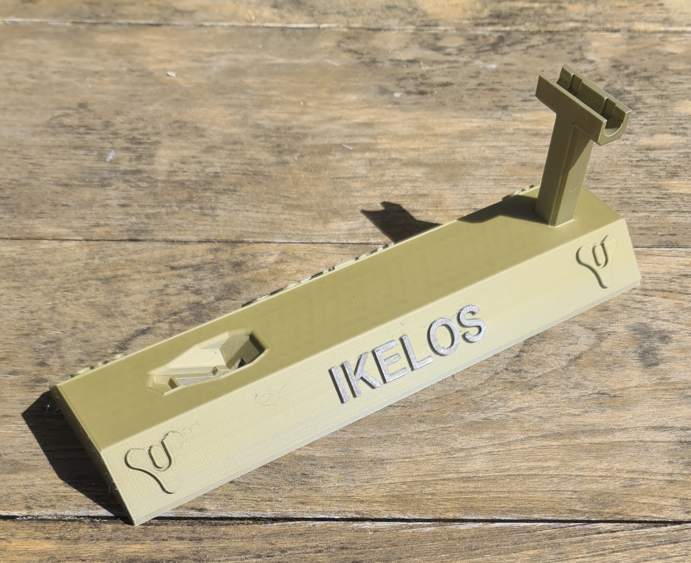 Display Stand for Ikelos Hand Cannon by jdflute | Download free STL ...