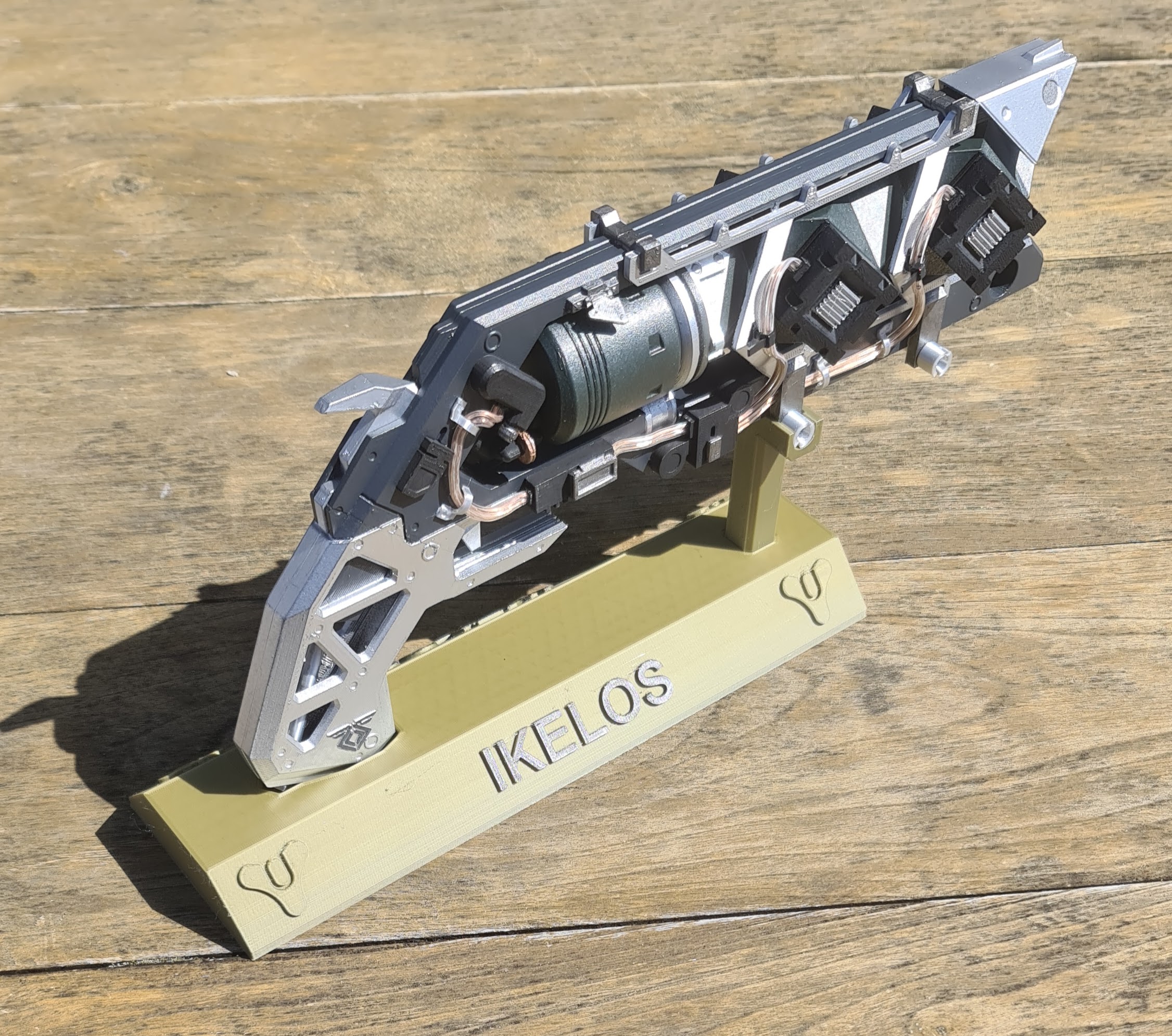 Display Stand for Ikelos Hand Cannon by jdflute | Download free STL ...