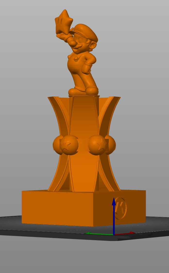 Super Mario Trophy by Marcmerlin | Download free STL model | Printables.com