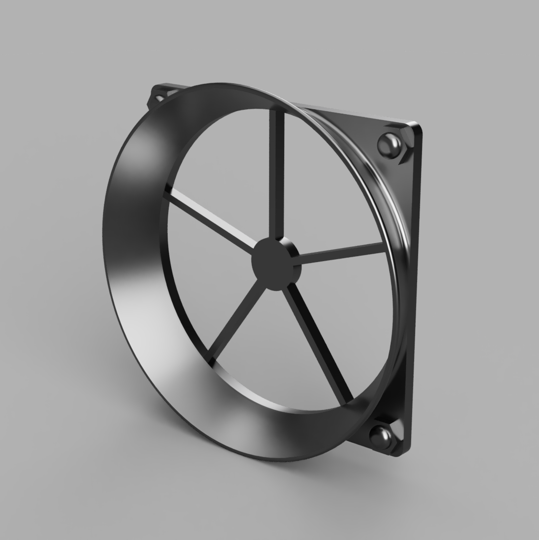 120mm Fan Adapter for Sim Hub Wind Sim by Byte Insight | Download free ...