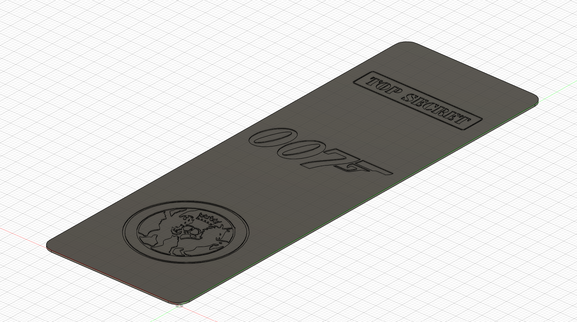 James Bond 007 Bookmark by Pascal07 | Download free STL model ...