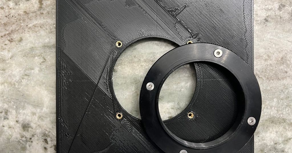 Eastman View No.1 8x10 Lens Boards by Senpai Skyy | Download free STL ...