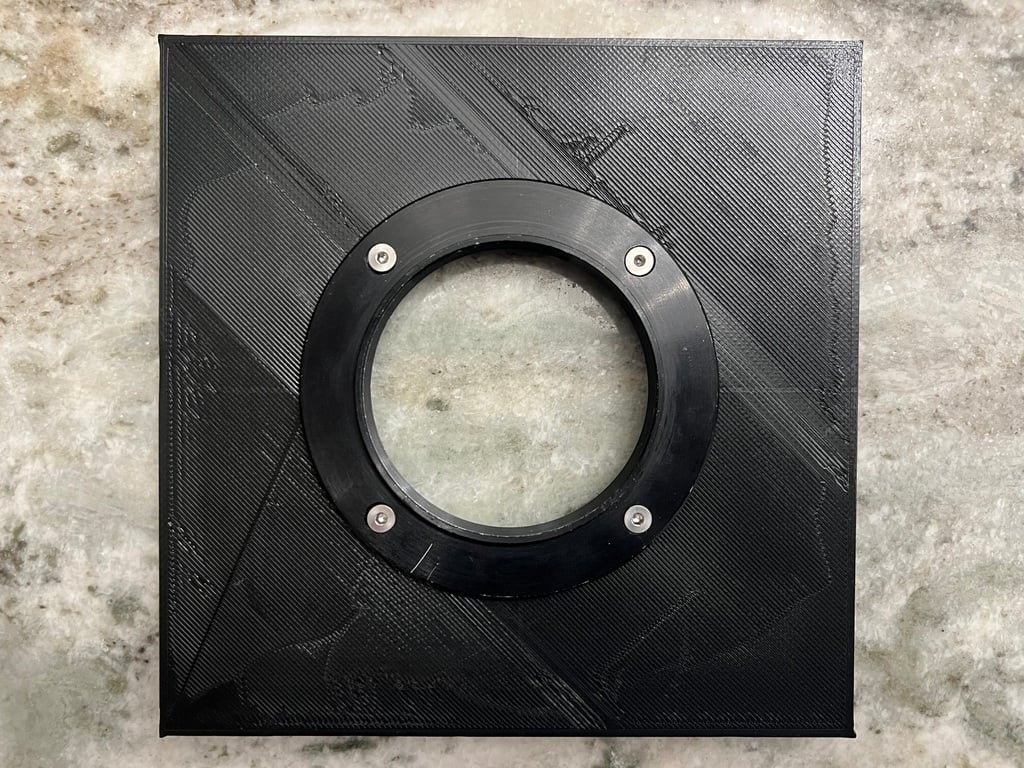 Eastman View No.1 8x10 Lens Boards by Senpai Skyy | Download free STL ...