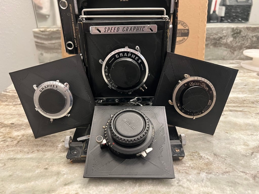 Graflex Speed Graphic 4x5 Lens Boards by Socialmocracy | Download free ...