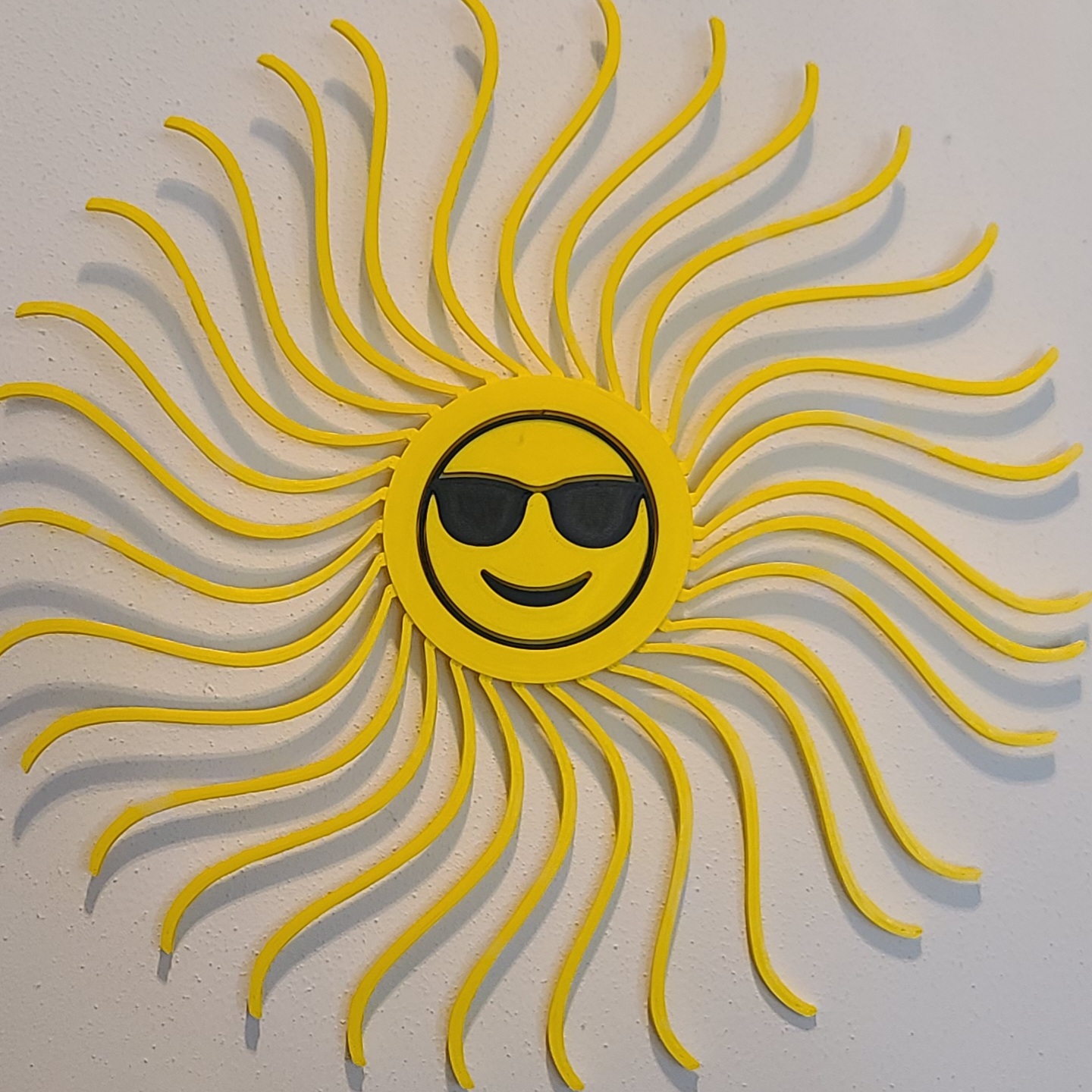 Sun Wall Art - Fully Scalable Sun Art by Makers Mashup | Download free ...