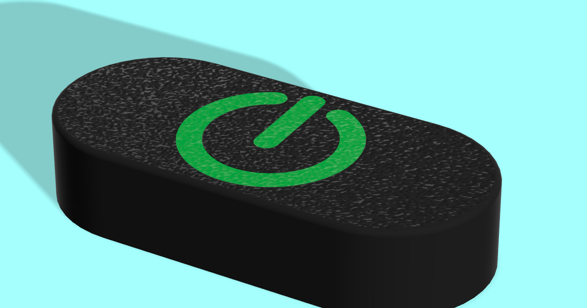 Button for Bambu Lab P1P by Luke | Download free STL model | Printables.com