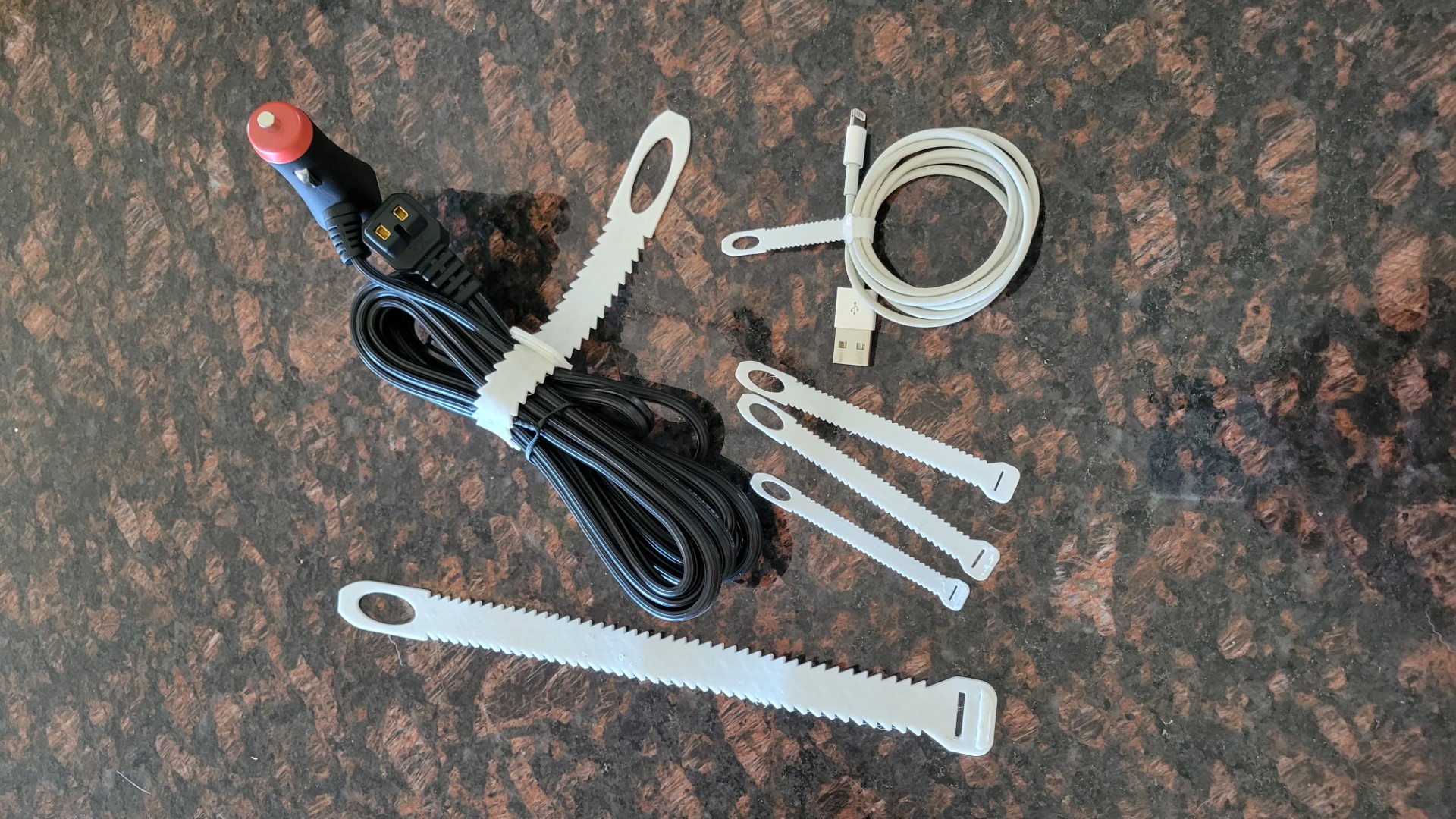 Cable and Cord Straps by olendorf | Download free STL model ...