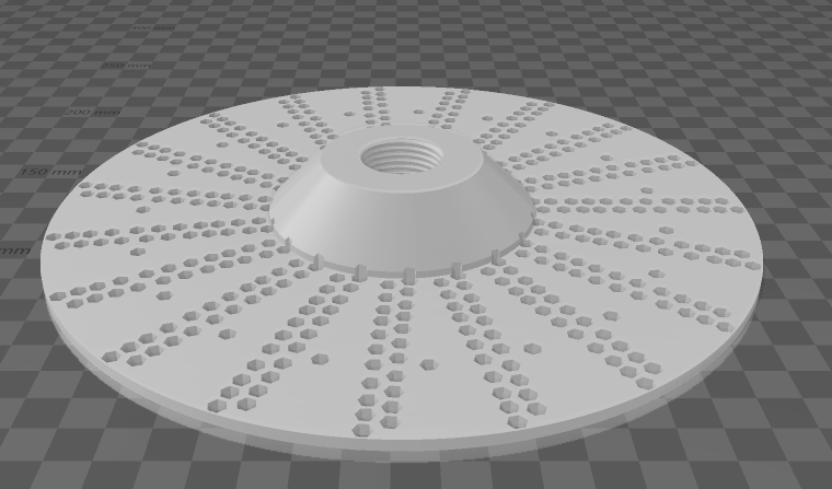 v2 76mm threaded spool adapter for bambu lab AMS by Gotwoodcustoms&3d ...