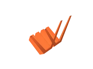 Quad Vertical Pen Holder by Clay | Download free STL model | Printables.com