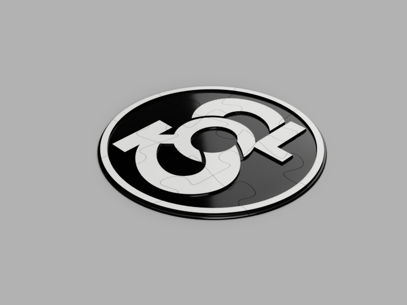 Sokol Logo Puzzle by Karlos | Download free STL model | Printables.com