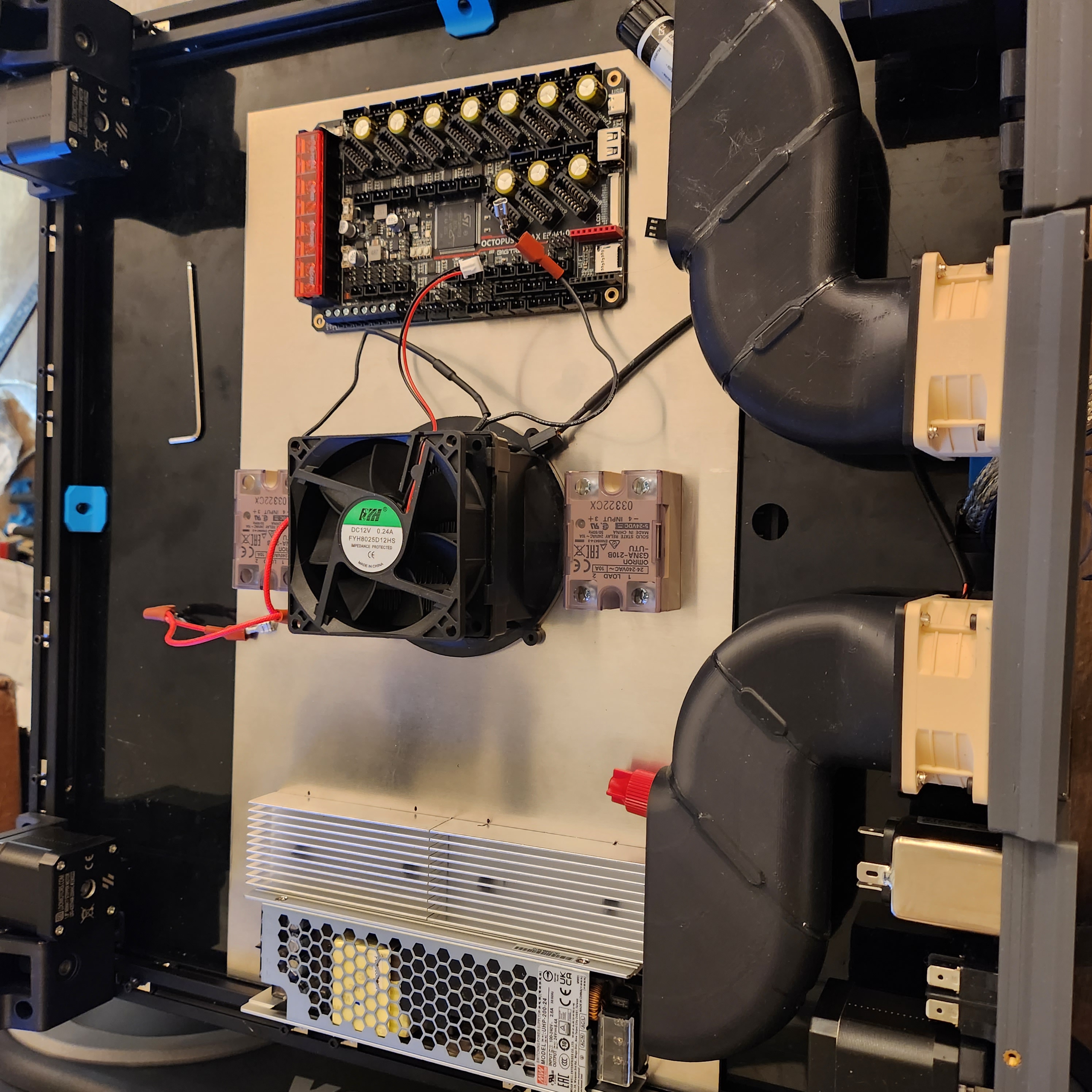 Voron 2.4 350 Rear Electronics Bay Fans by JSmith17 | Download free STL ...