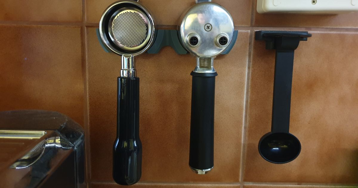 Delonghi Dedica 685 portafilter + original tamper holder by slvkmkr ...