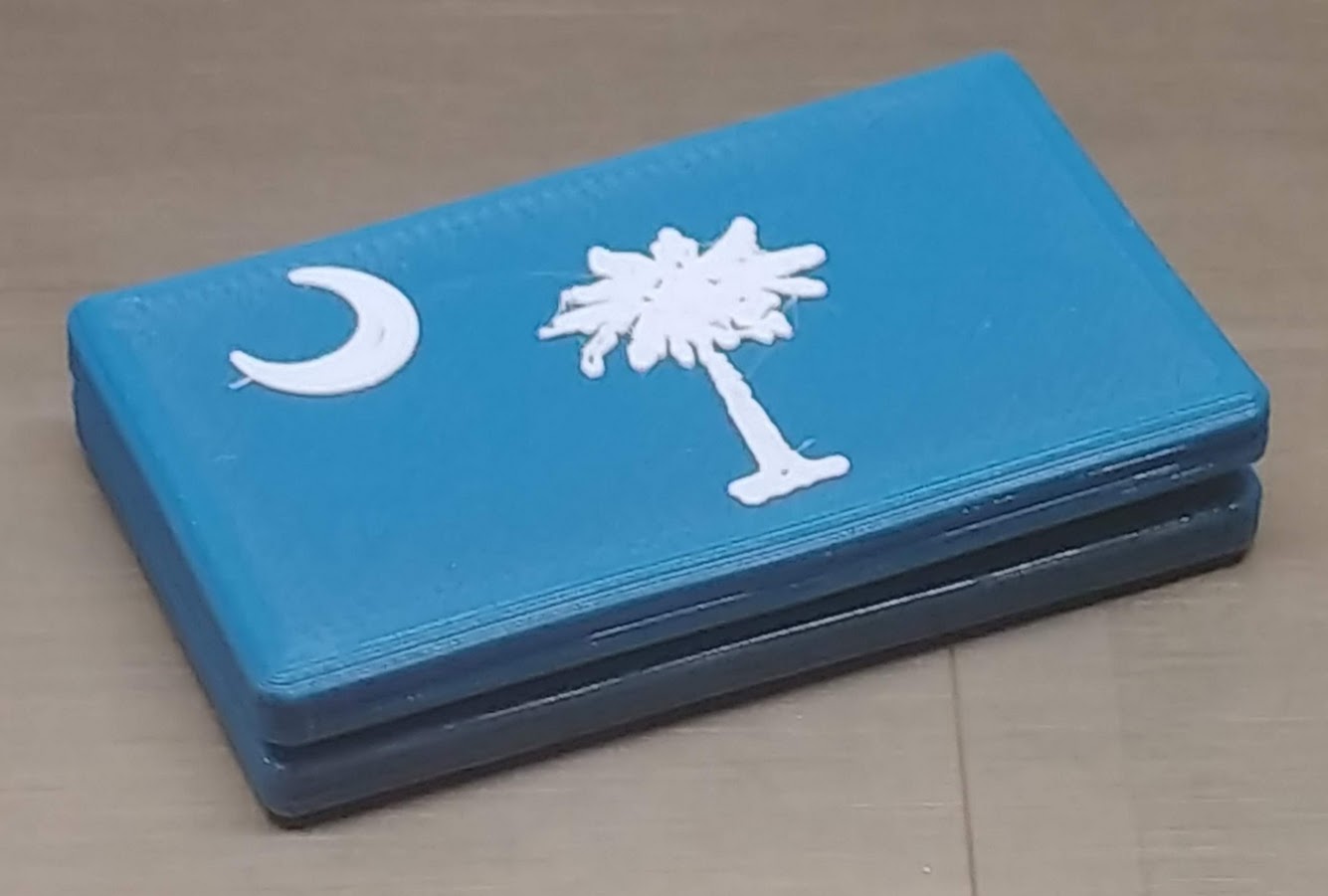 South Carolina (SC) Flag Fidget by MrFlippant | Download free STL model ...
