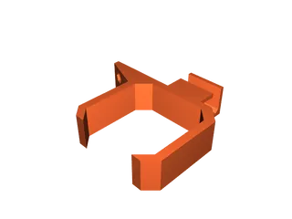 Micro Swiss Direct Drive R18 10x15mm drag chain mount by Agit68 ...