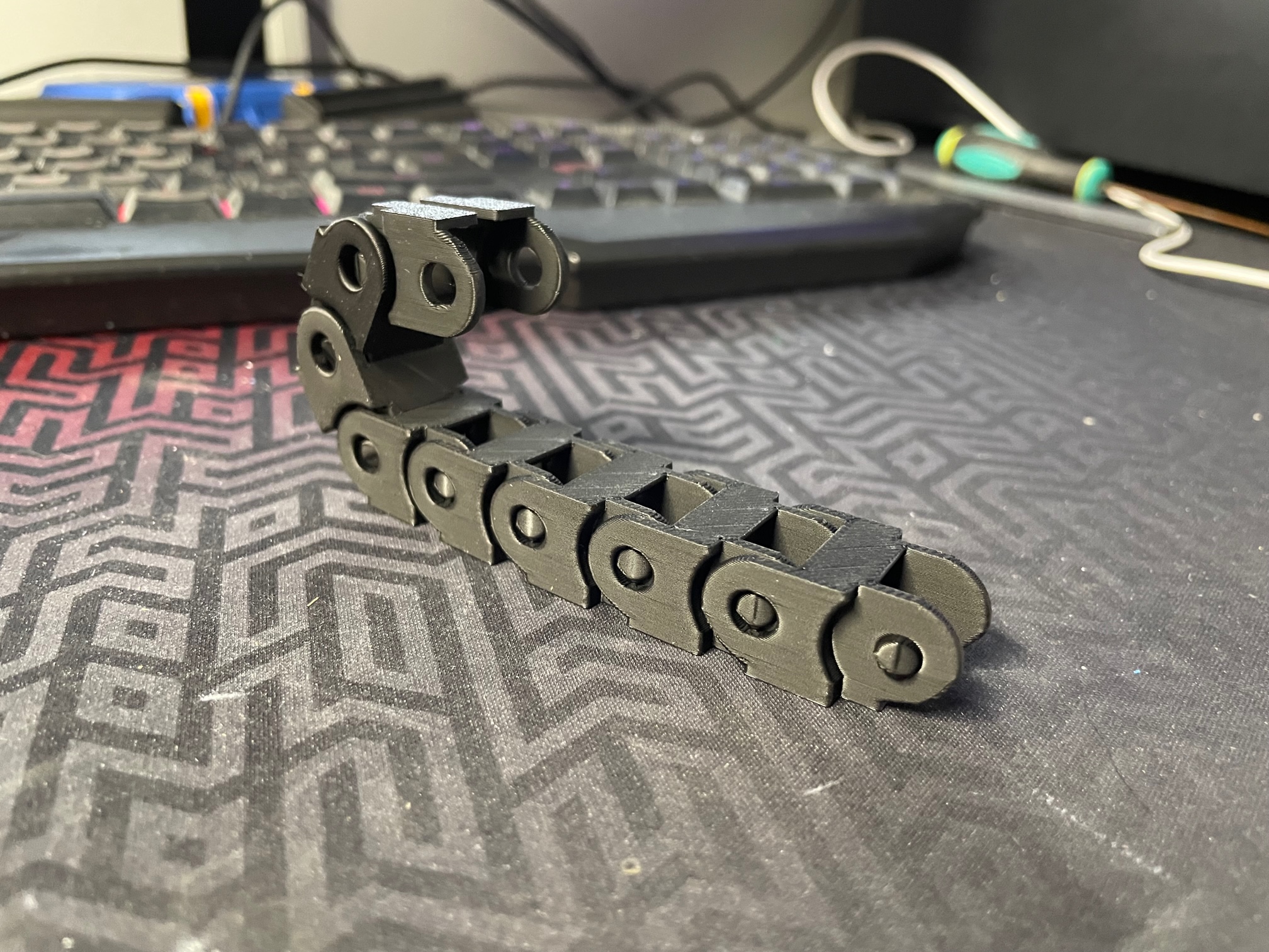 Print-in-place Cable Chain by Mañolo | Download free STL model ...