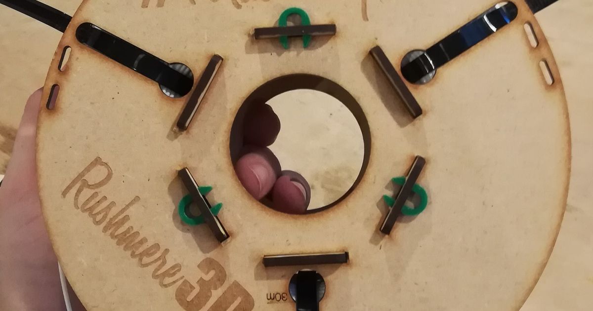 Mostly Laser Cut MasterSpool by Rushmere3D | Download free STL model | Printables.com