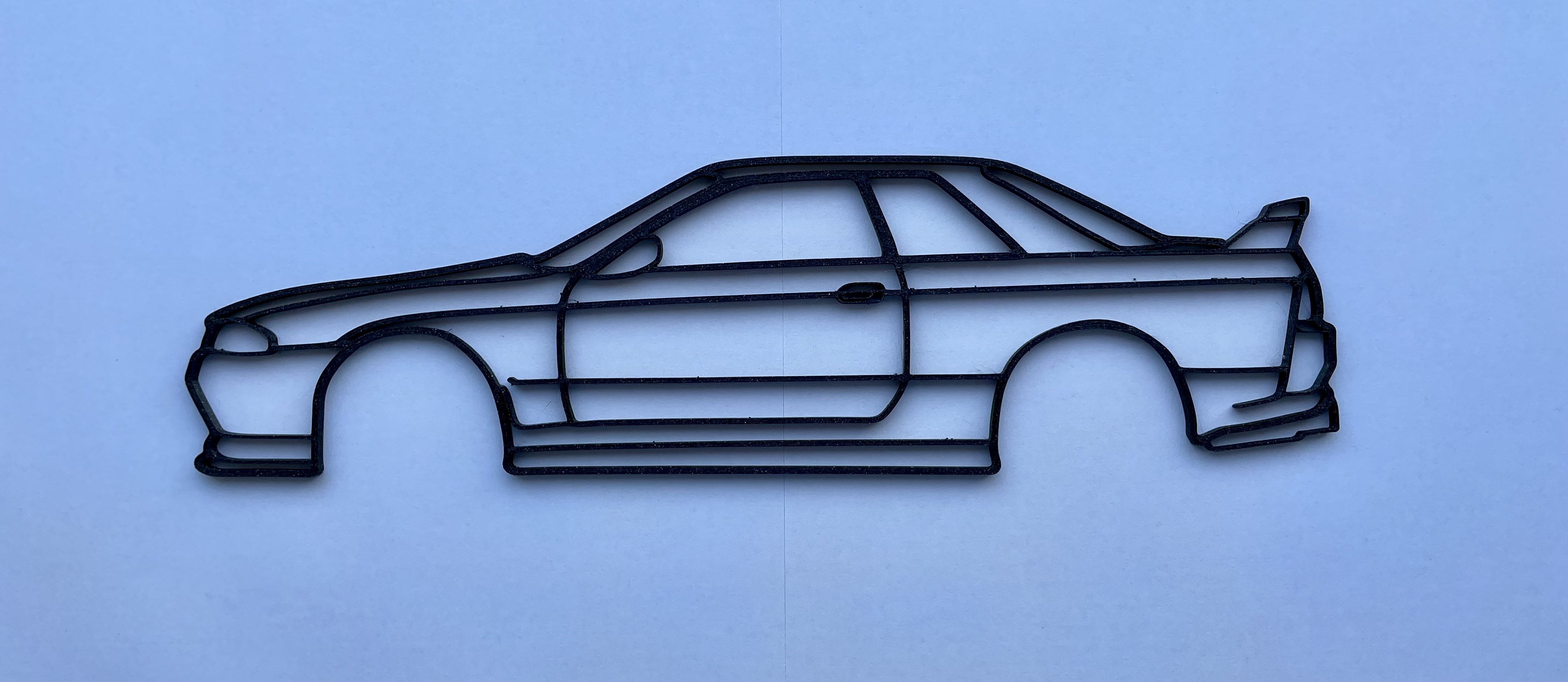 Nissan Skyline R32 Silhouette Wall Art by Adim | Download free STL ...