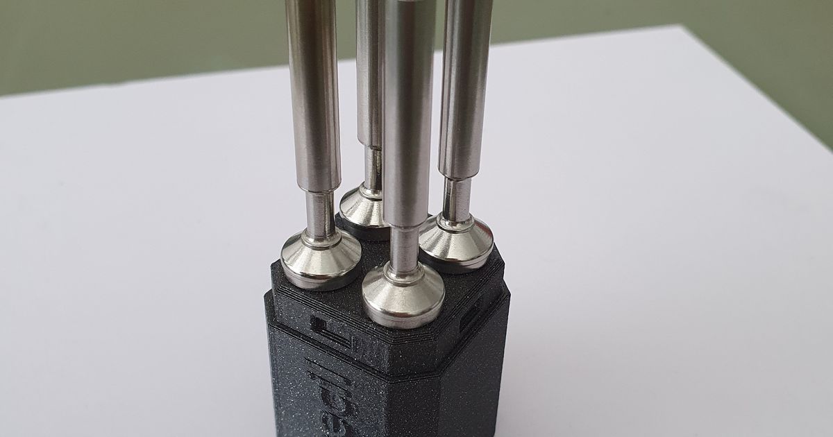 Pinecil or TS100 solder tip stand/box (Fusion360) by Yourigh | Download ...