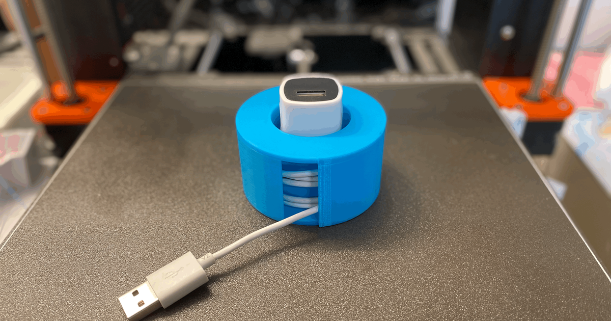 Cord & Power Adapter Organizer by Prusa Fanatic | Download free STL ...