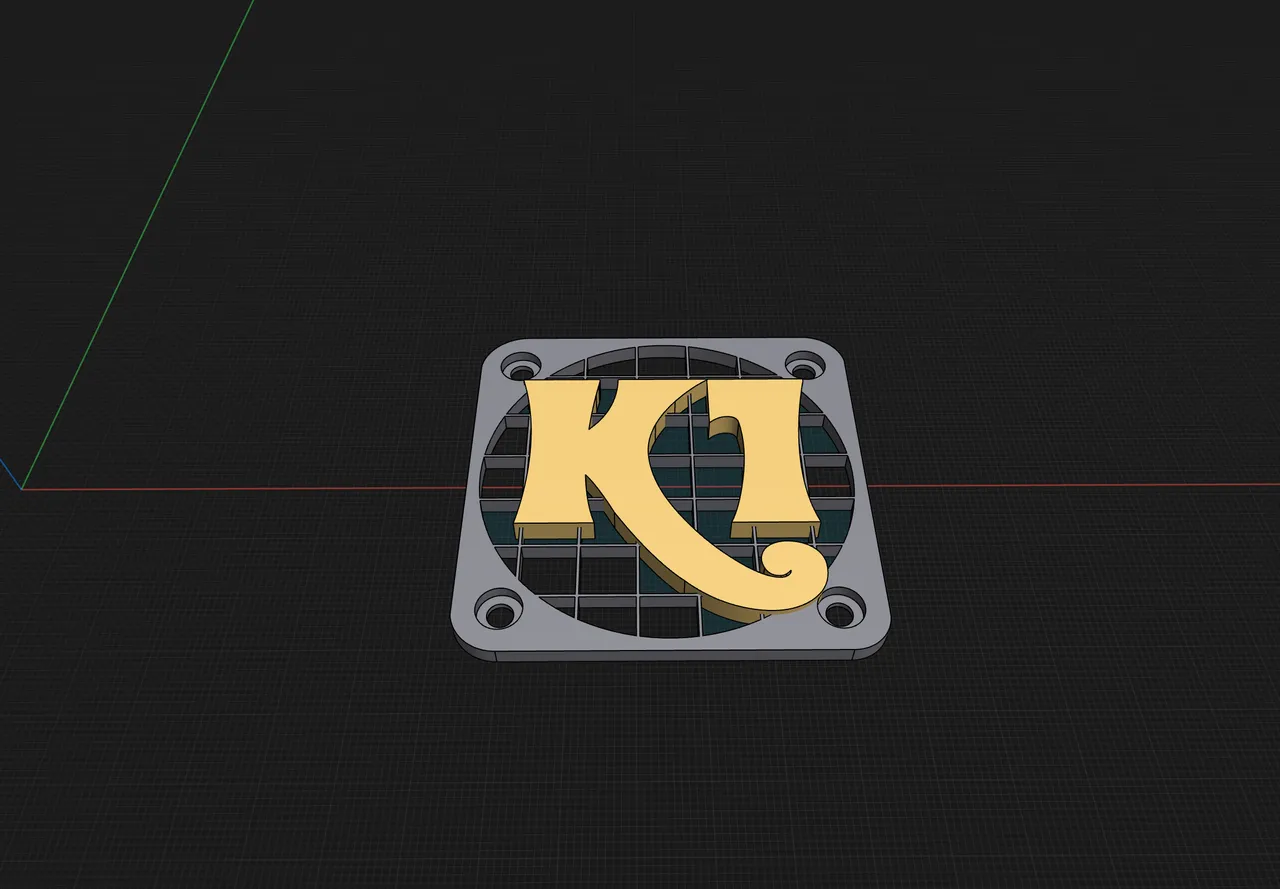 Creality K1 Fan-Cover by Futzer | Download free STL model | Printables.com