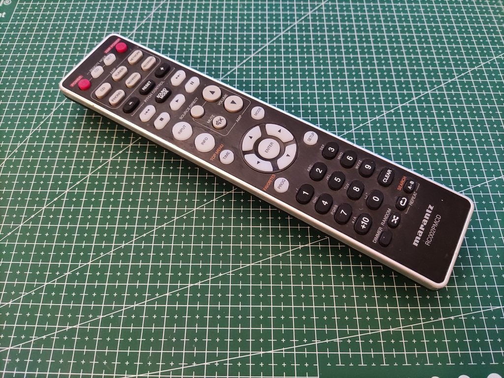 Marantz RC002PMCD Amplifier Remote Battery Cover by tractorste | Download free STL model ...