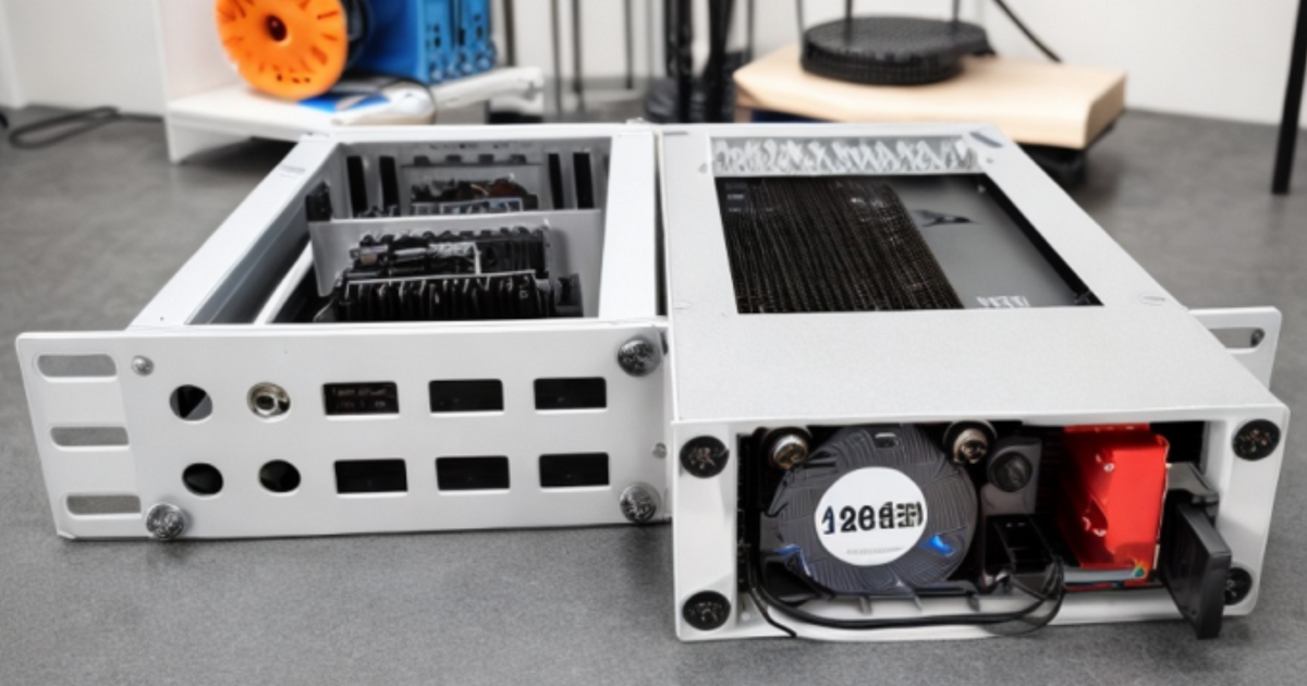 10" Server rack 1U panel - HP HSTNS-PL11 PSU to 5vdc 12vdc by ayanev ...