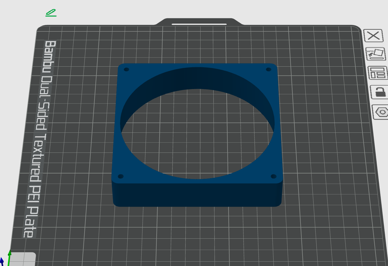 120mm fan spacer blocks 25mm depth by Dan T | Download free STL model ...