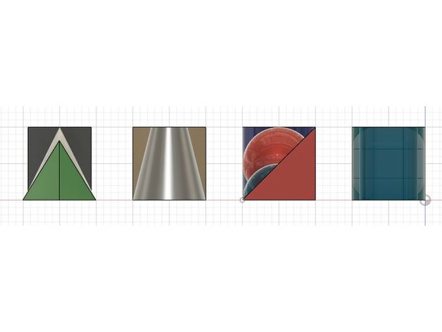 Basic geometric shapes 3D by AlanBr | Download free STL model ...