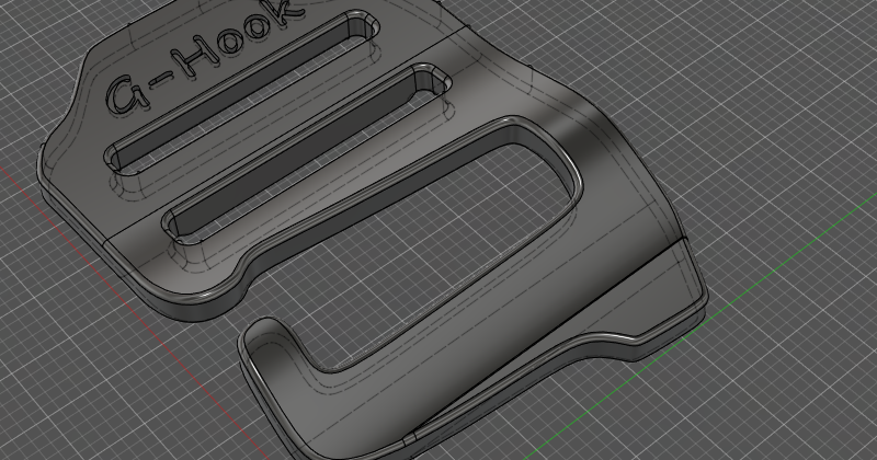 G Hook by Jorge | Download free STL model | Printables.com