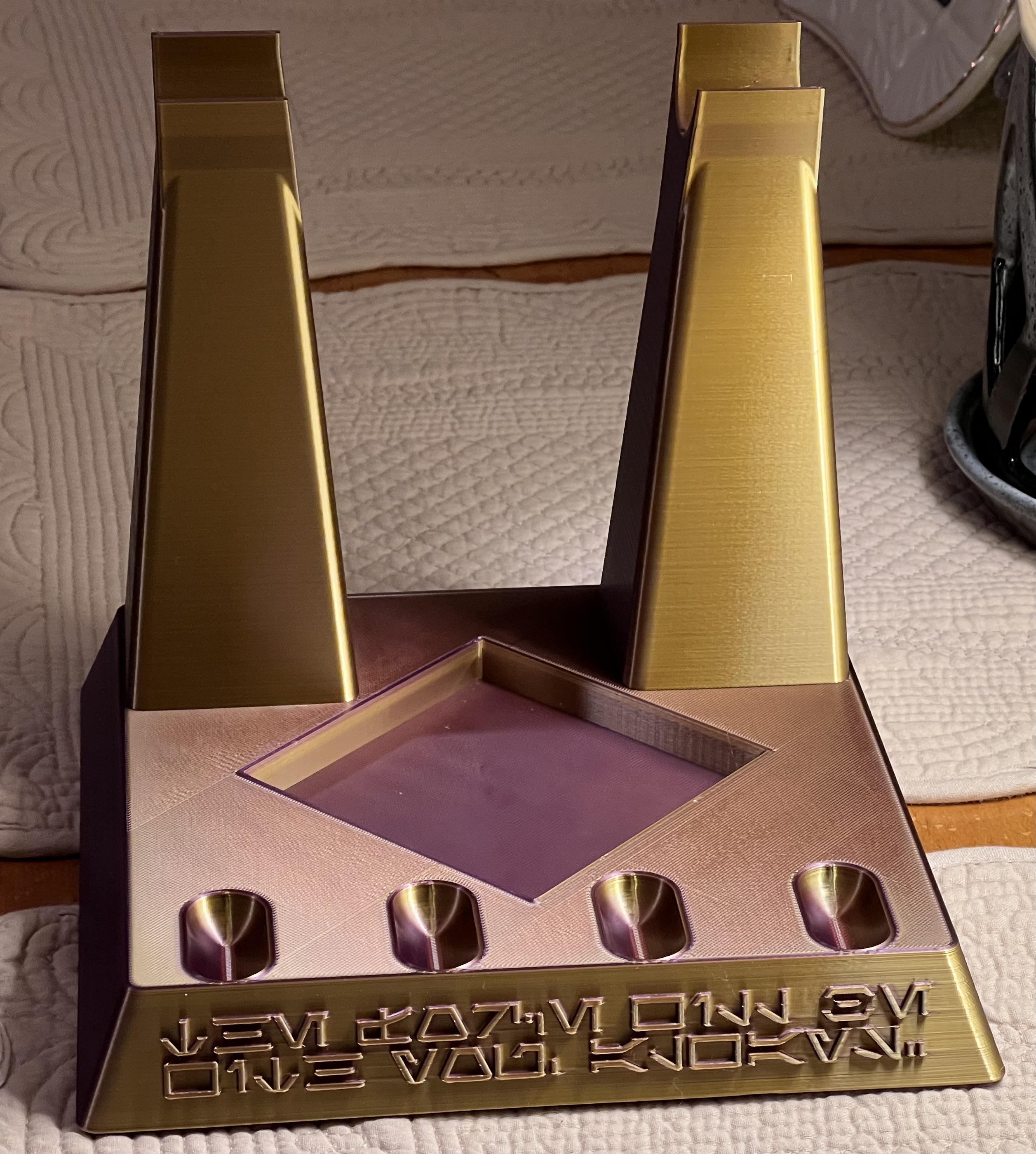 Galaxy's Edge Holocron Stand by hjmcnew | Download free STL model ...