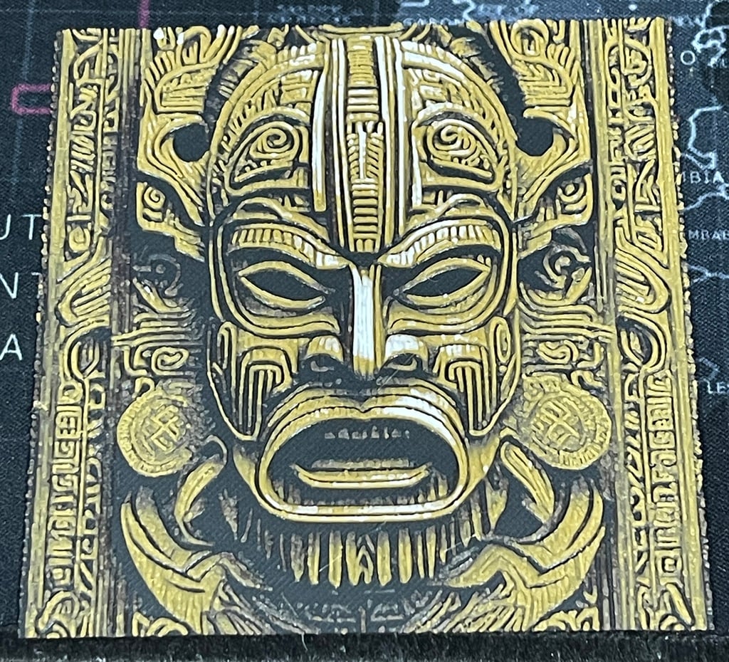 Wood-like Carving - Hueforge Print by cyanidesugar | Download free STL ...