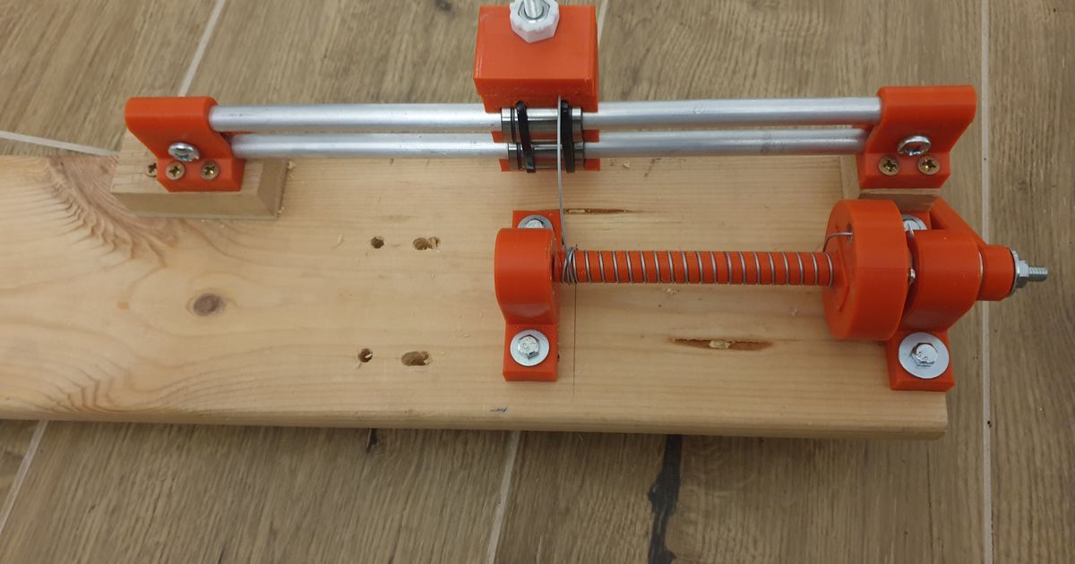 Spring Making Machine by Michal | Download free STL model | Printables.com