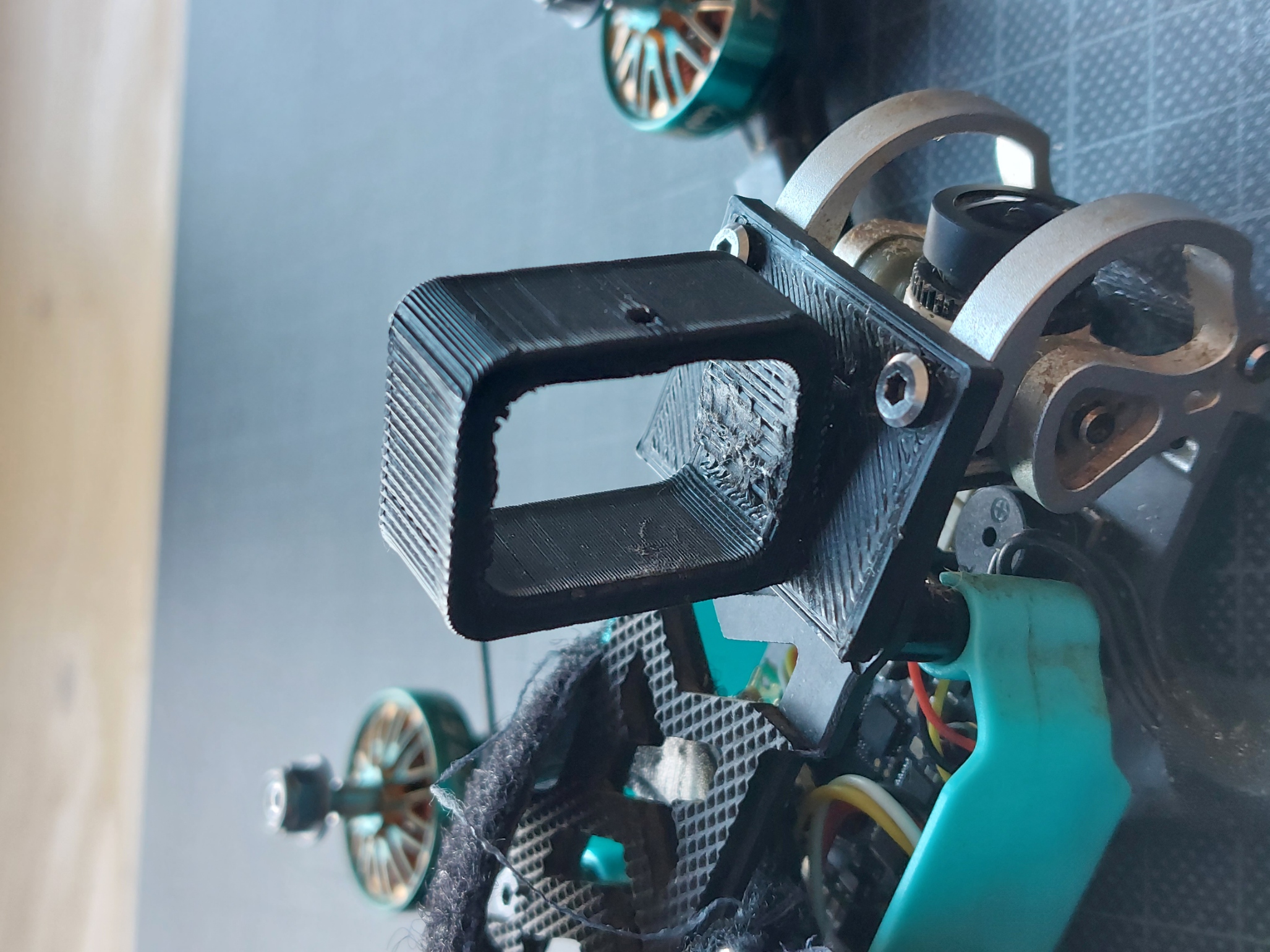 Caddx Peanut mount for Diatone Roma F4 by PrintingW | Download free STL ...