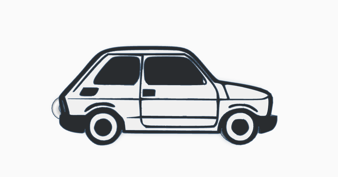 Maluch Keychain by BORO | Download free STL model | Printables.com