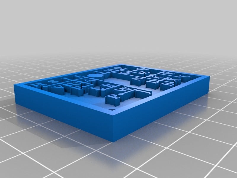 Morse code keychain by Hdm | Download free STL model | Printables.com