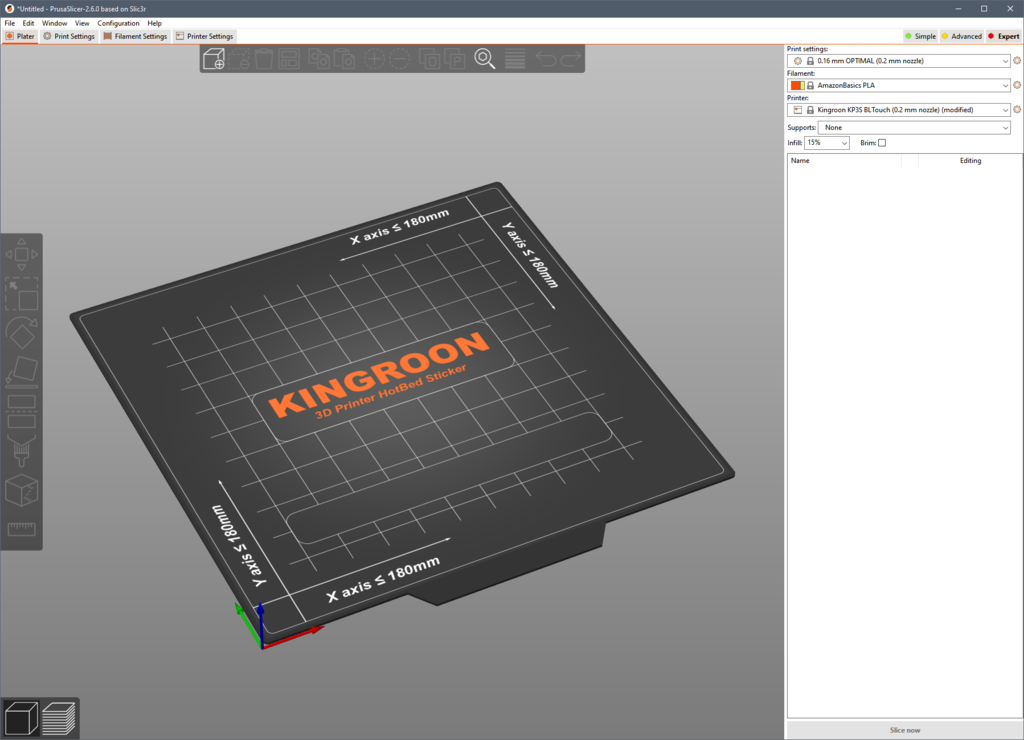 Kingroon KP3S PrusaSlicer Profile by Ryan TT | Download free STL model | Printables.com